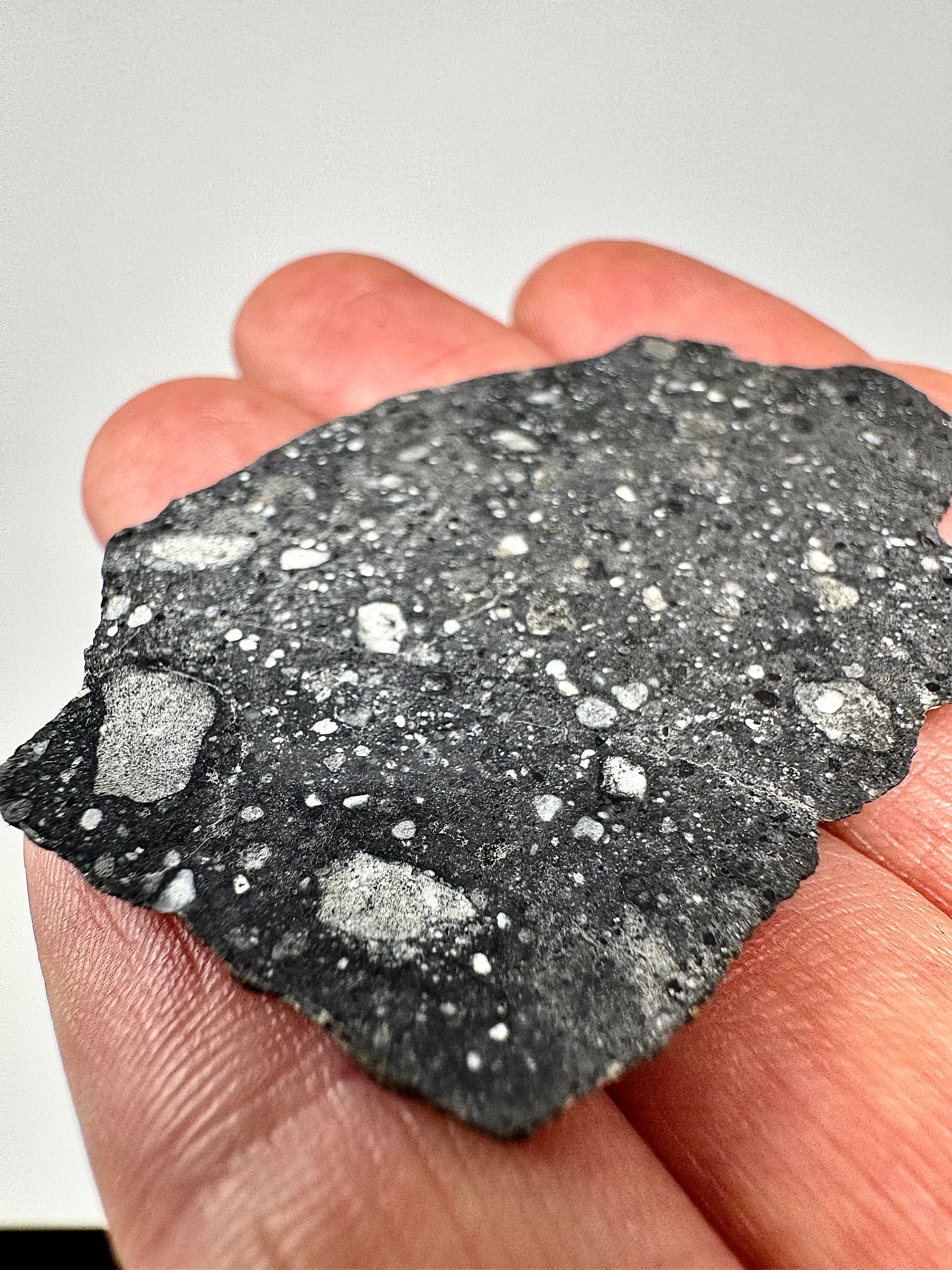 Stunning NWA 17679 Lunar Breccia - 4.8g - A Genuine Piece Of Our Moon ...