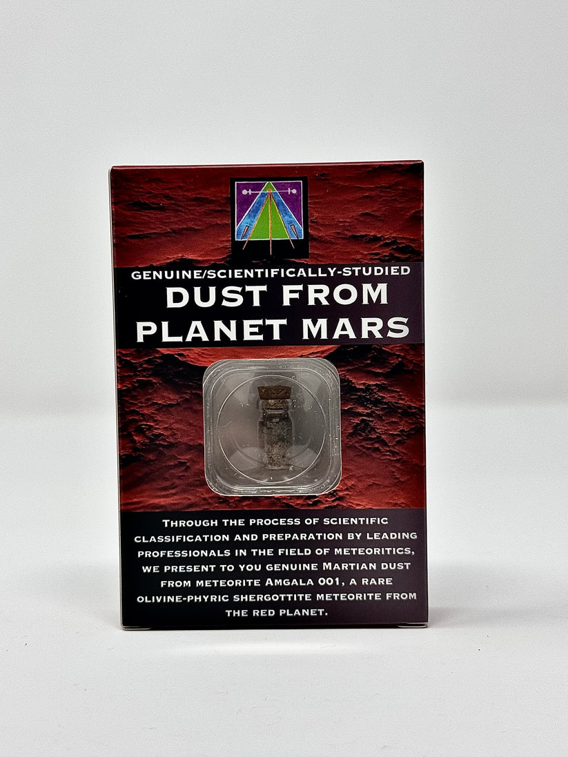 The Interstellar Collection - Genuine Mars Dust Vial - From Planet Mars!