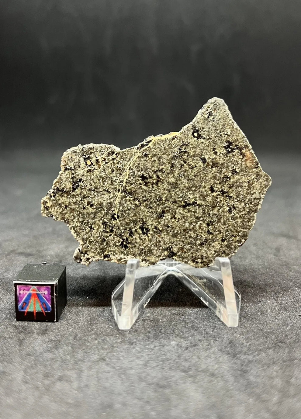 NWA 14714 Martian Shergottite Meteorite - Full Slice - 10.8g – The ...